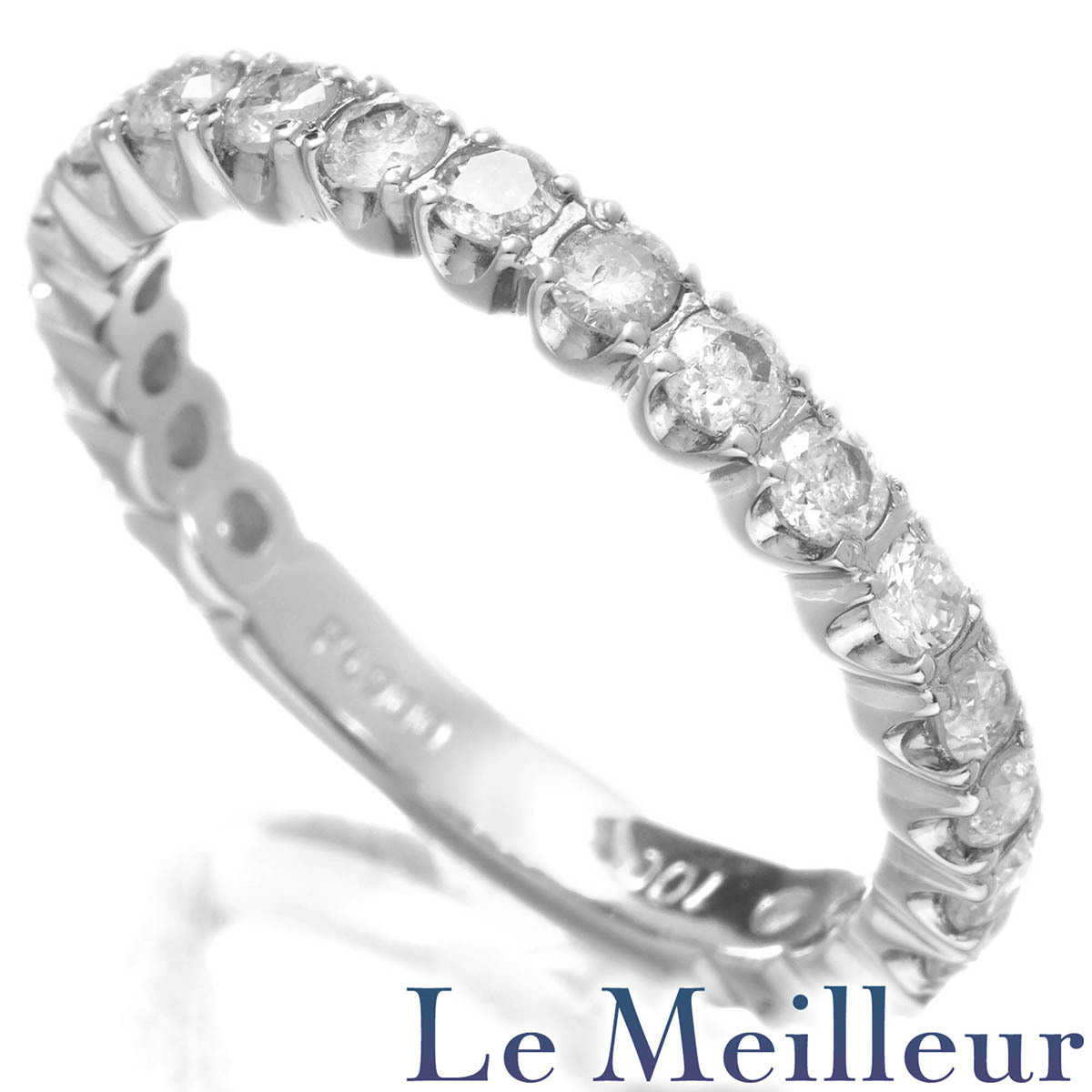 Yahoo!オークション - リング 指輪 ダイヤモンド 1.0ct Pt900 13号 中...