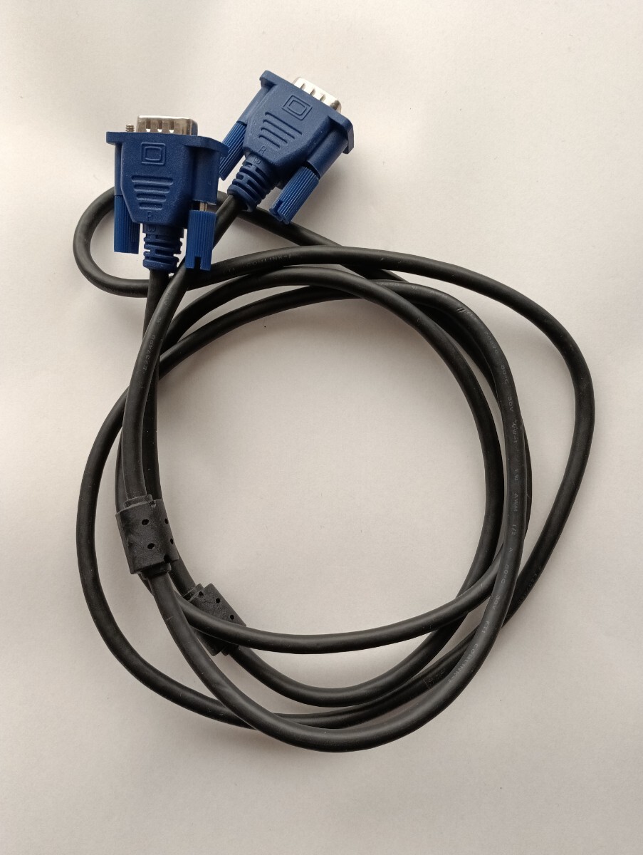Yahoo!オークション - VGAケーブル D-sub15ピン