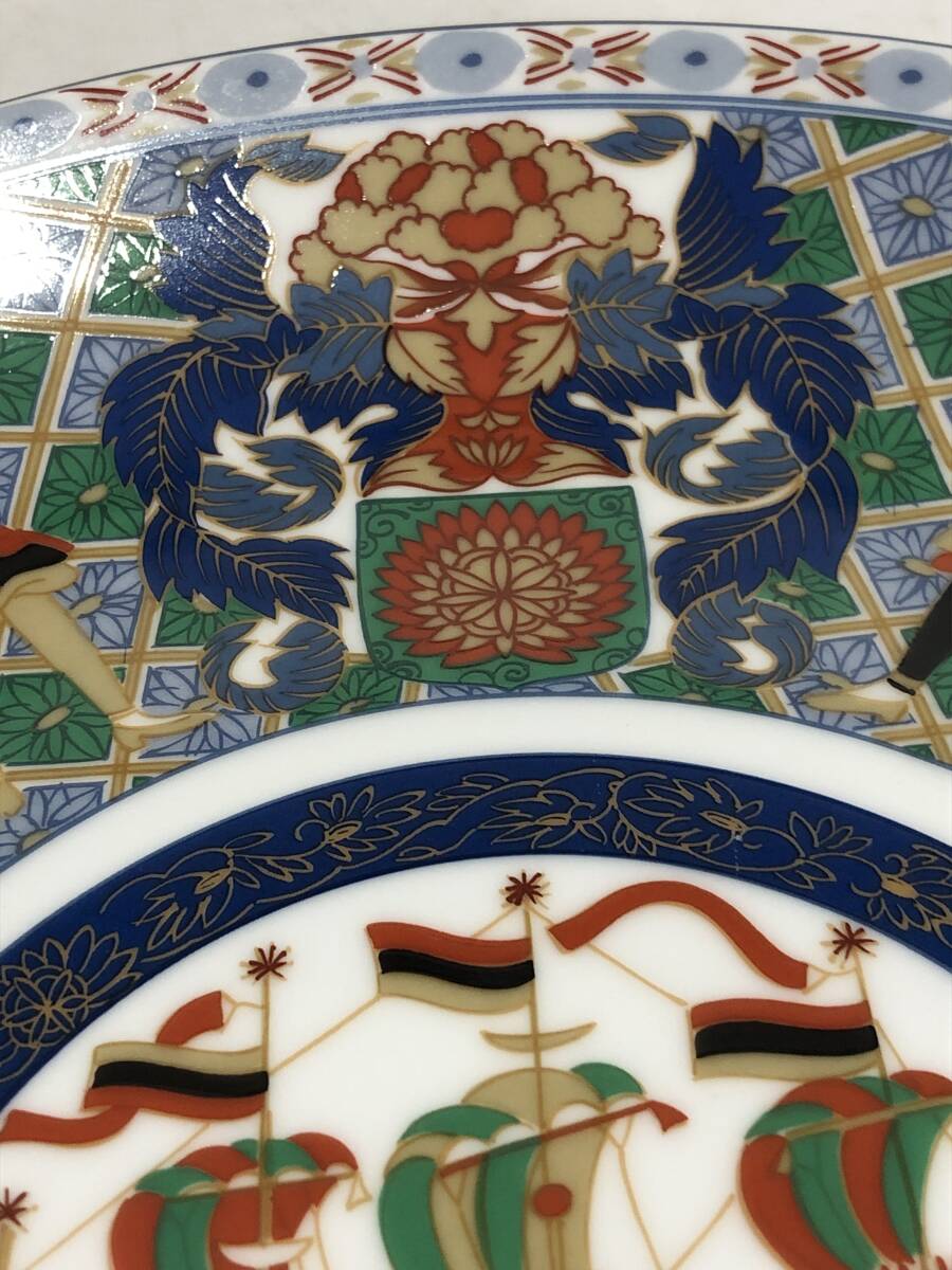 HB2977 大皿 絵皿 横浜物語 ペリー来航 黒船 飾り皿 直径約31cm(陶磁一般)｜売買されたオークション情報、yahooの商品情報をアーカイブ公開 - オークファン（aucfan.com）