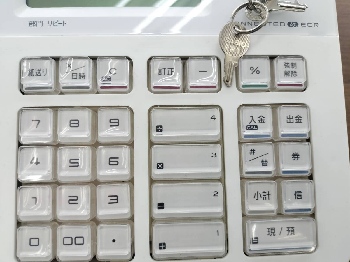 Yahoo!オークション - CASIO カシオ レジスター SR-G3 店舗用品 電子レ...