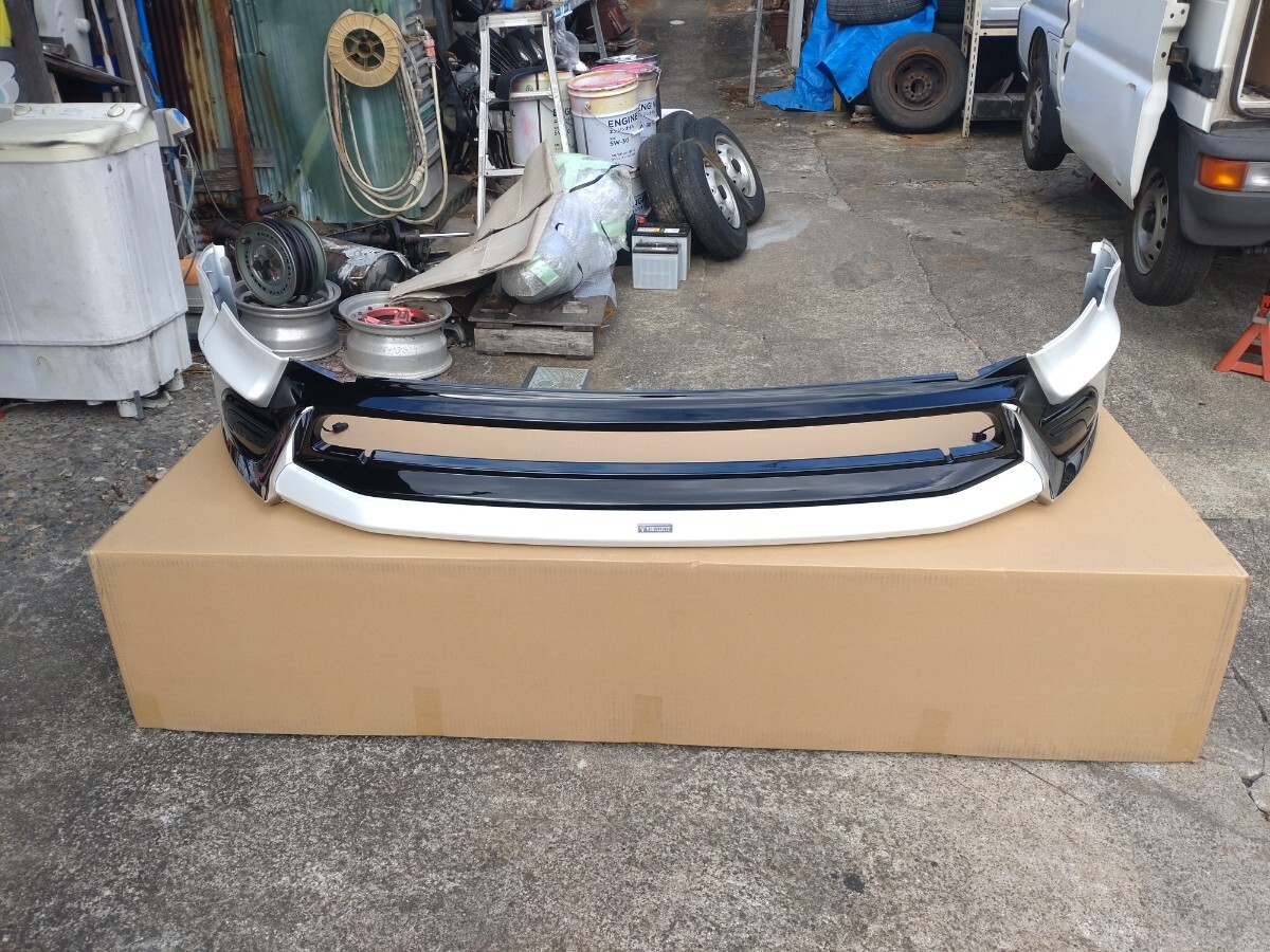 Yahoo!オークション - AXUP85 ハリアー モデリスタLED付きフロントスポ...