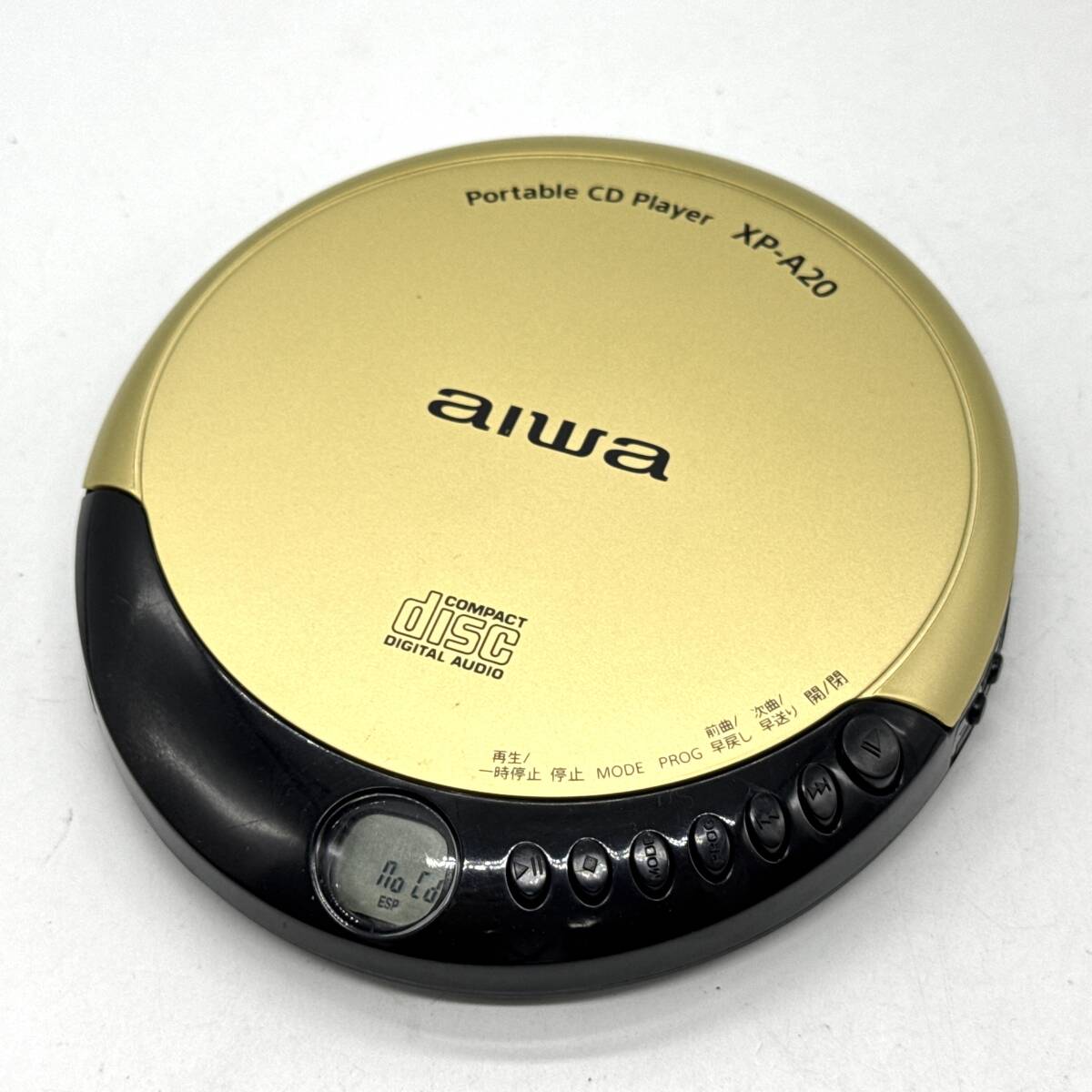 Yahoo!オークション - aiwa アイワ ポータブルCDプレーヤー XP-A20