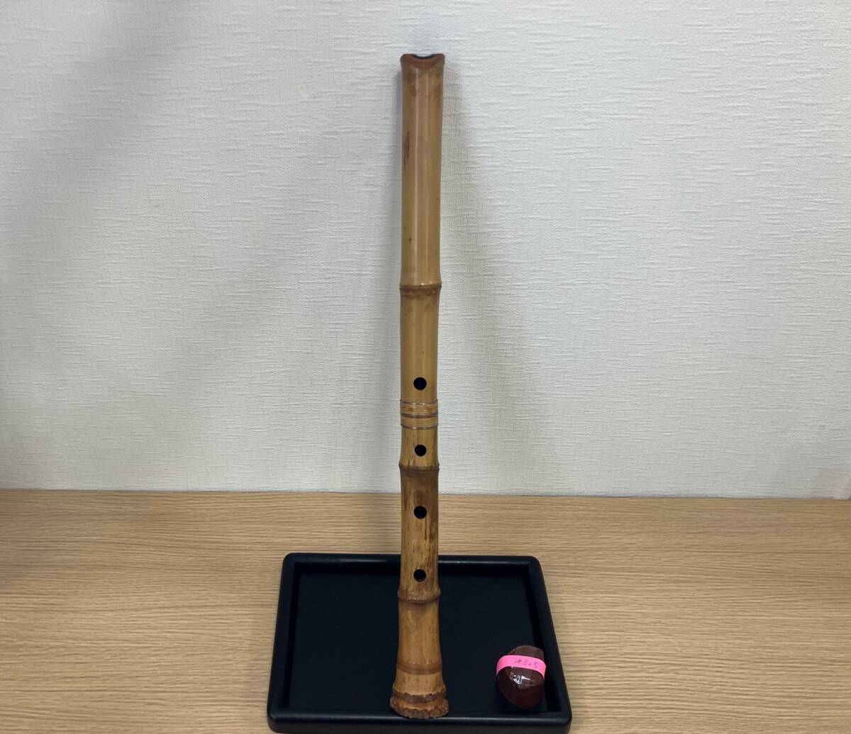 Yahoo!オークション - 18525 都山流 尺八 河野玉水 銀三線 藤巻継 約58...