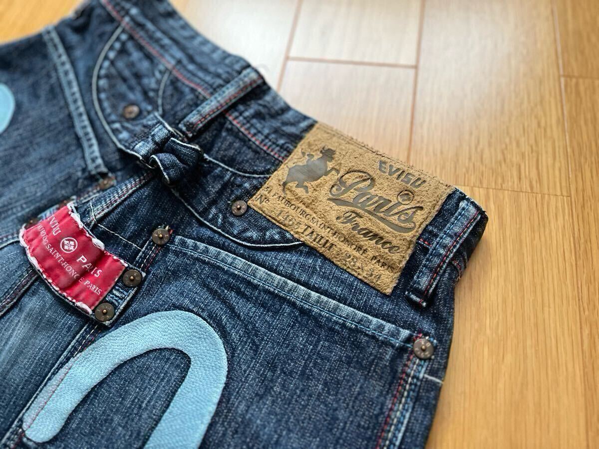 Yahoo!オークション - EVIS PARIS No.1465 28×34 エヴィスジーンズ ...