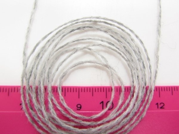 Yahoo!オークション - 毛糸・ウール混・ライトグレー 620g No 512