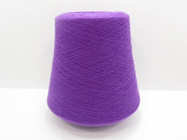 Yahoo!オークション - 毛糸・ウール混・パープル 530g No 597