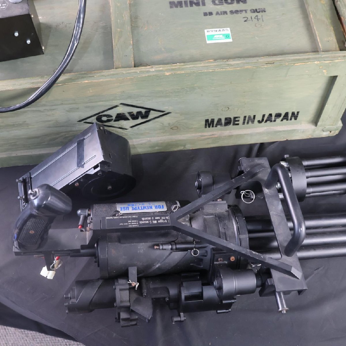 Yahoo!オークション - CRAFT APPLE WORKS CAW M134 ミニガン MINIGAN ...