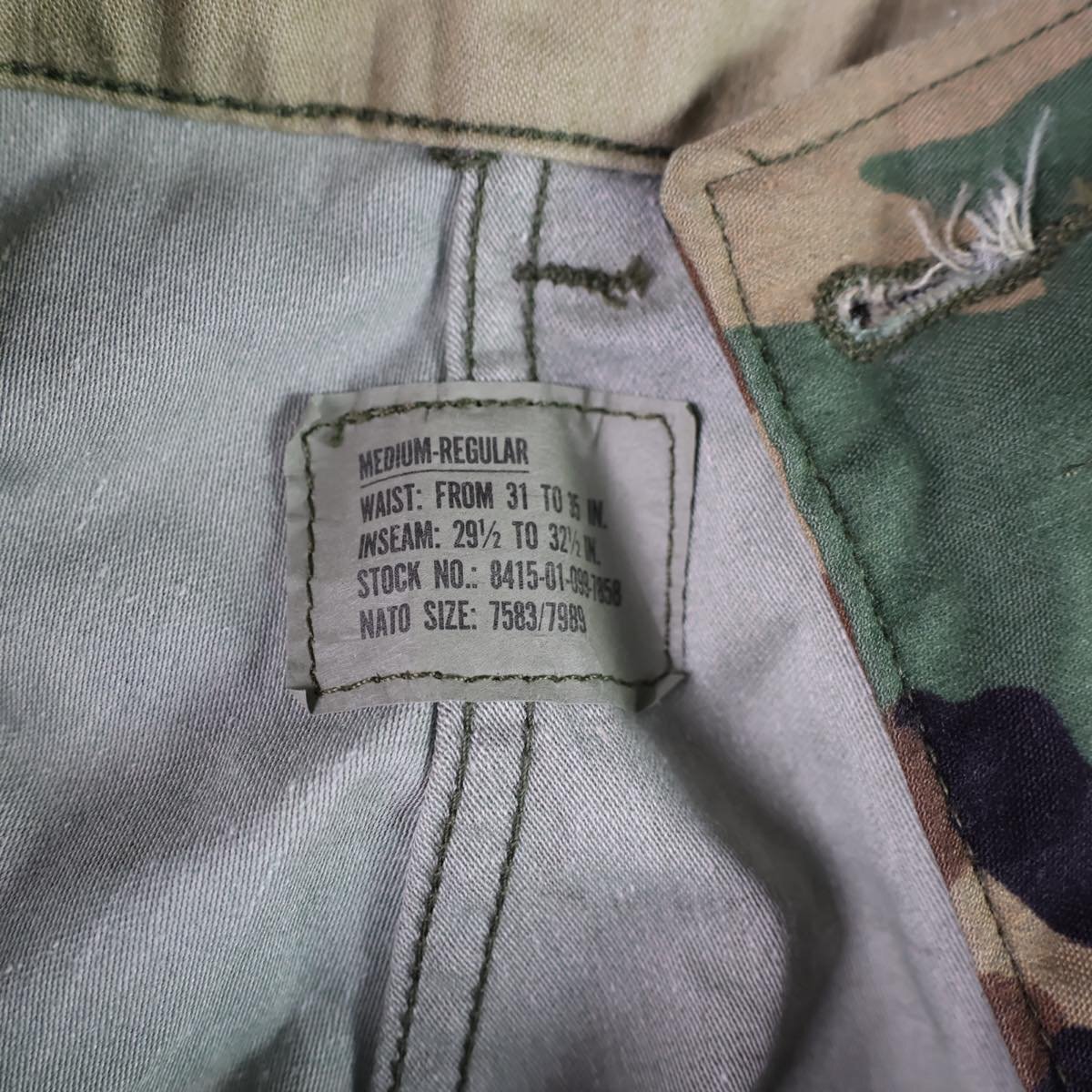 Yahoo!オークション - 米軍放出品 アメリカ軍 M65 BDU フィールドパン...