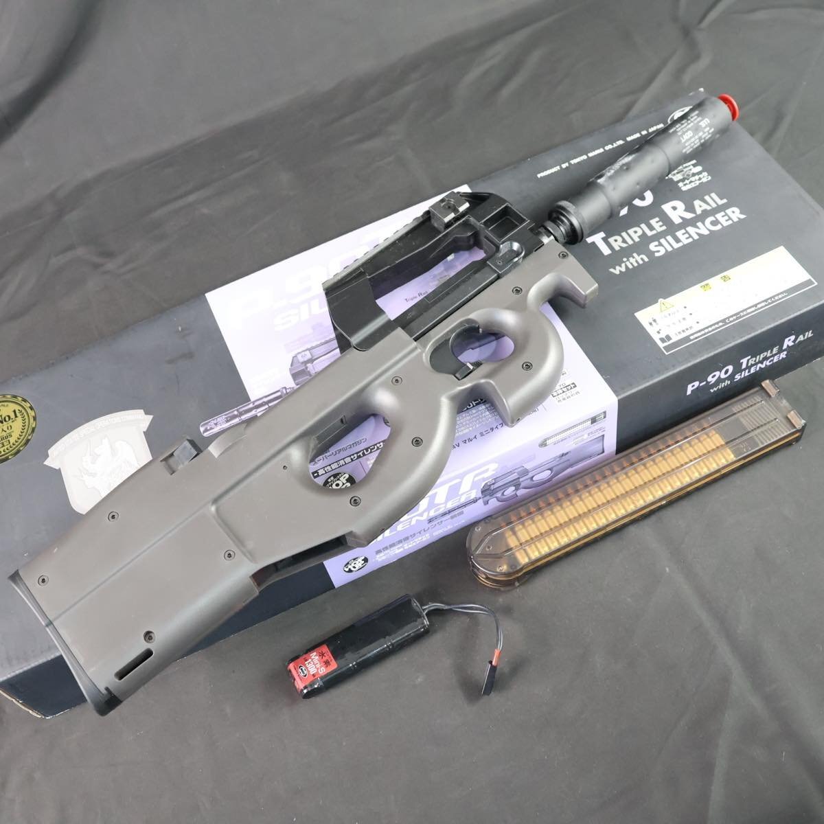 Yahoo!オークション - 東京マルイ P90 TR SILENCER 電動ガン #13901