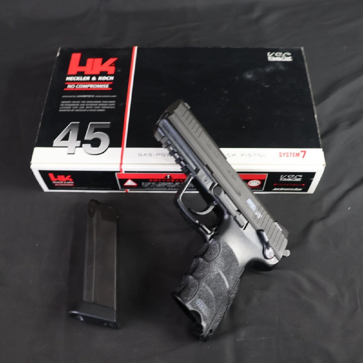 Yahoo!オークション - KSC HK 45 ガスガン ガスブローバック スライド ...