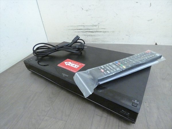 500GB 16年 シャープ/SHARP/AQUOS HDD/BDレコーダー BD-S580 リモコン付 3D対応機 管SA6935(シャープ)｜売買されたオークション情報、yahooの商品 ...
