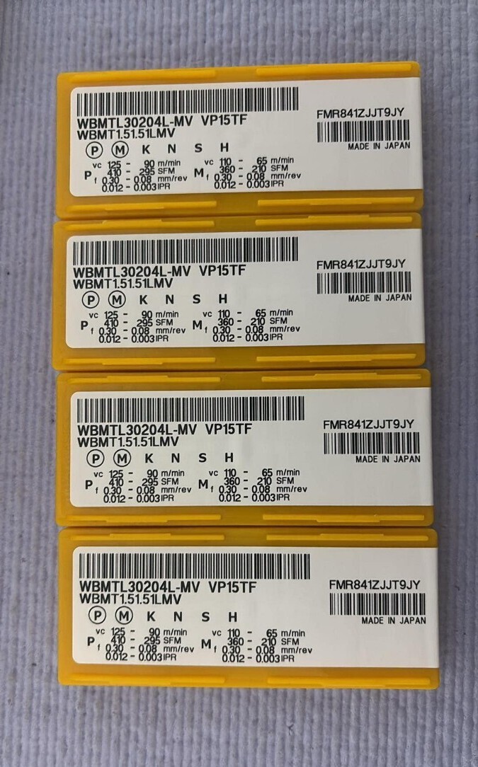 Yahoo!オークション - 三菱マテリアル 旋盤チップ WBMTL30204L-MV VP15...