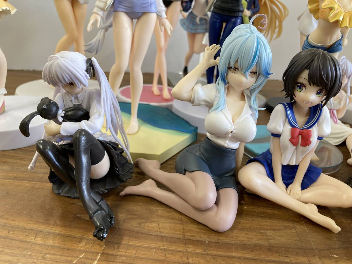 Yahoo!オークション - d120 フィギュア 約30体 まとめ売り 美少女 女の...