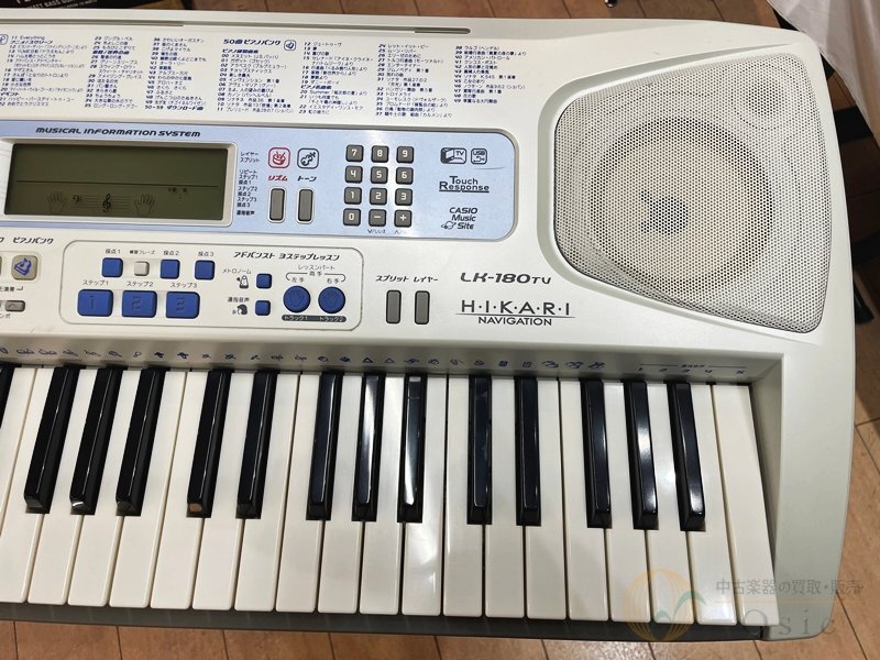 Yahoo!オークション - [良品] CASIO LK-180TV 初心者に最適な光ナビゲ...