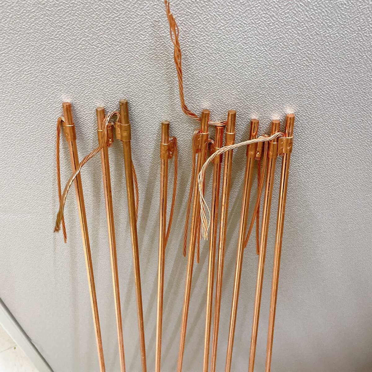 Yahoo!オークション - 送料無料h2058 エアコンアース棒まとめ 10本セッ...