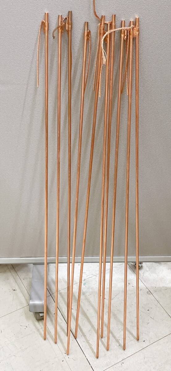 Yahoo!オークション - 送料無料h2058 エアコンアース棒まとめ 10本セッ...