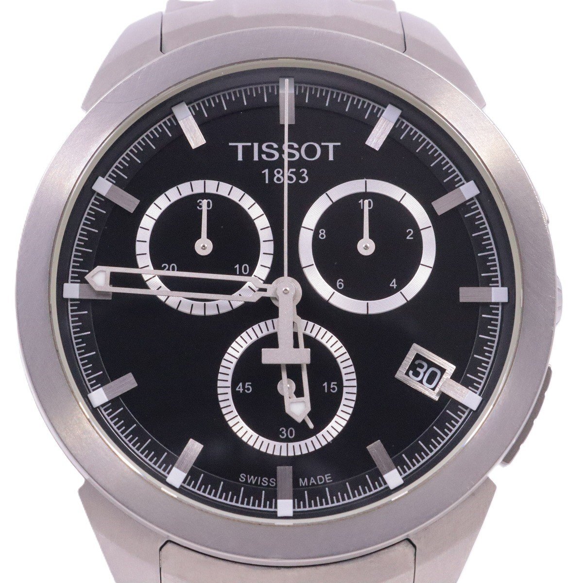 Yahoo!オークション - TISSOT ティソ Tスポーツ チタニウム クロノグラ...