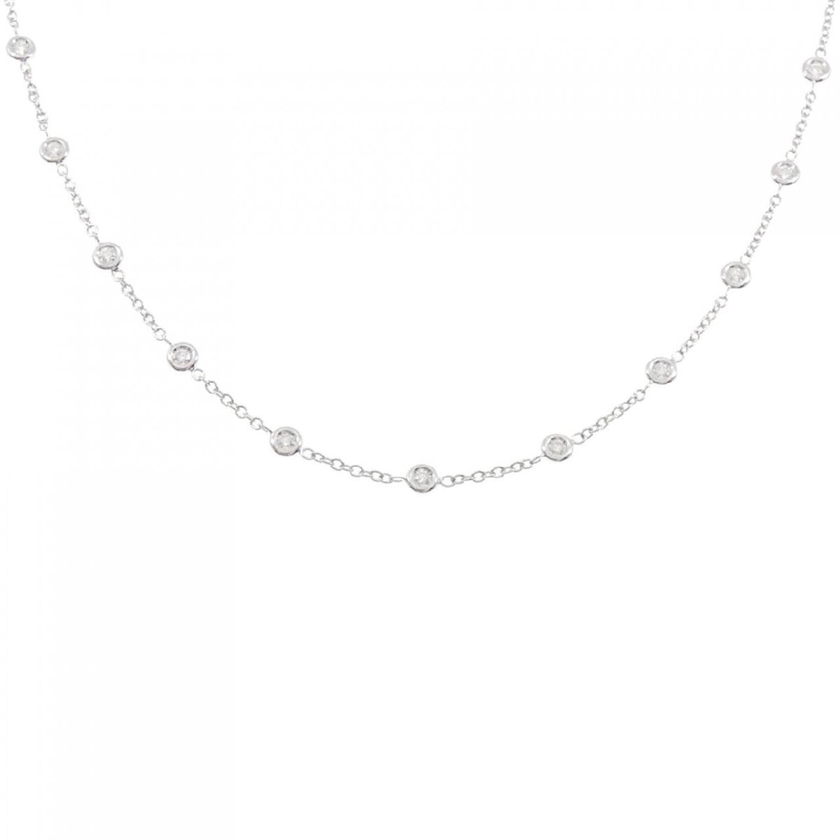 Yahoo!オークション - ポンテヴェキオ ダイヤモンド ネックレス 2.55CT