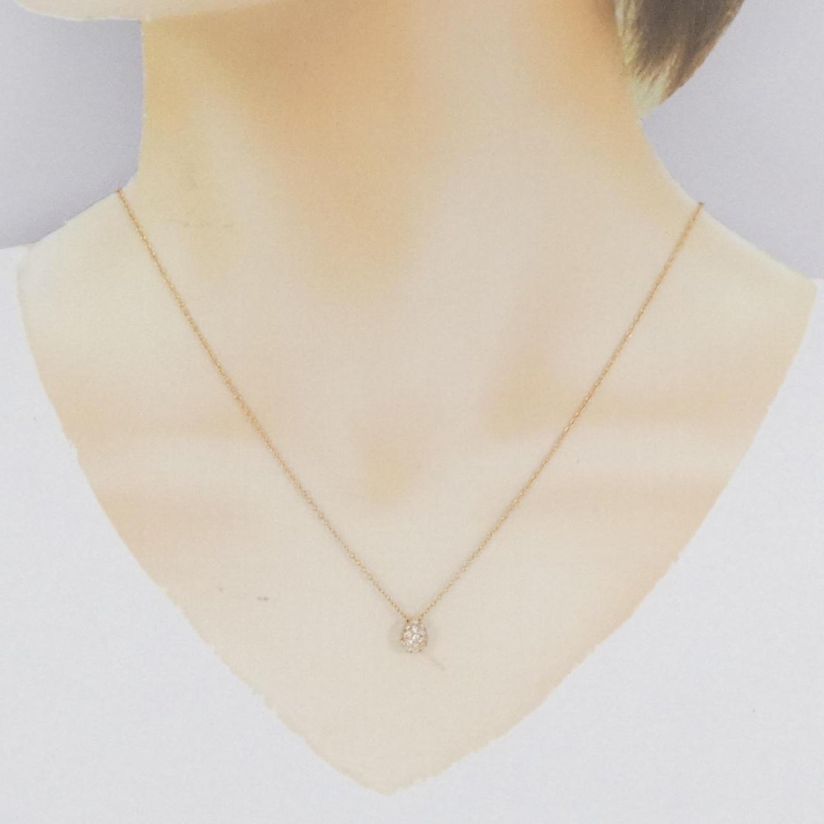 Yahoo!オークション - ポンテヴェキオ ダイヤモンド ネックレス 0.14CT