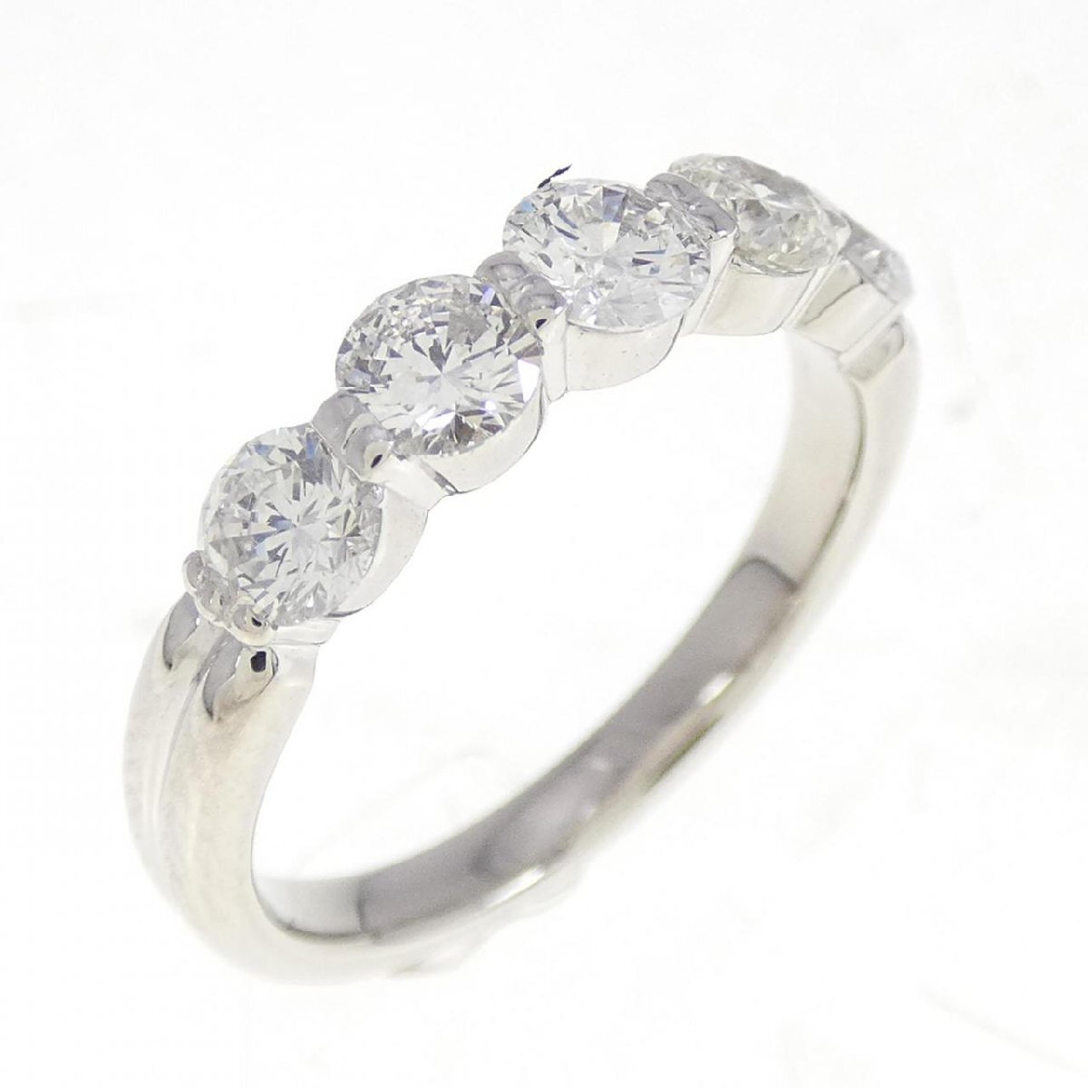 Yahoo!オークション - PT ダイヤモンド リング 1.00CT