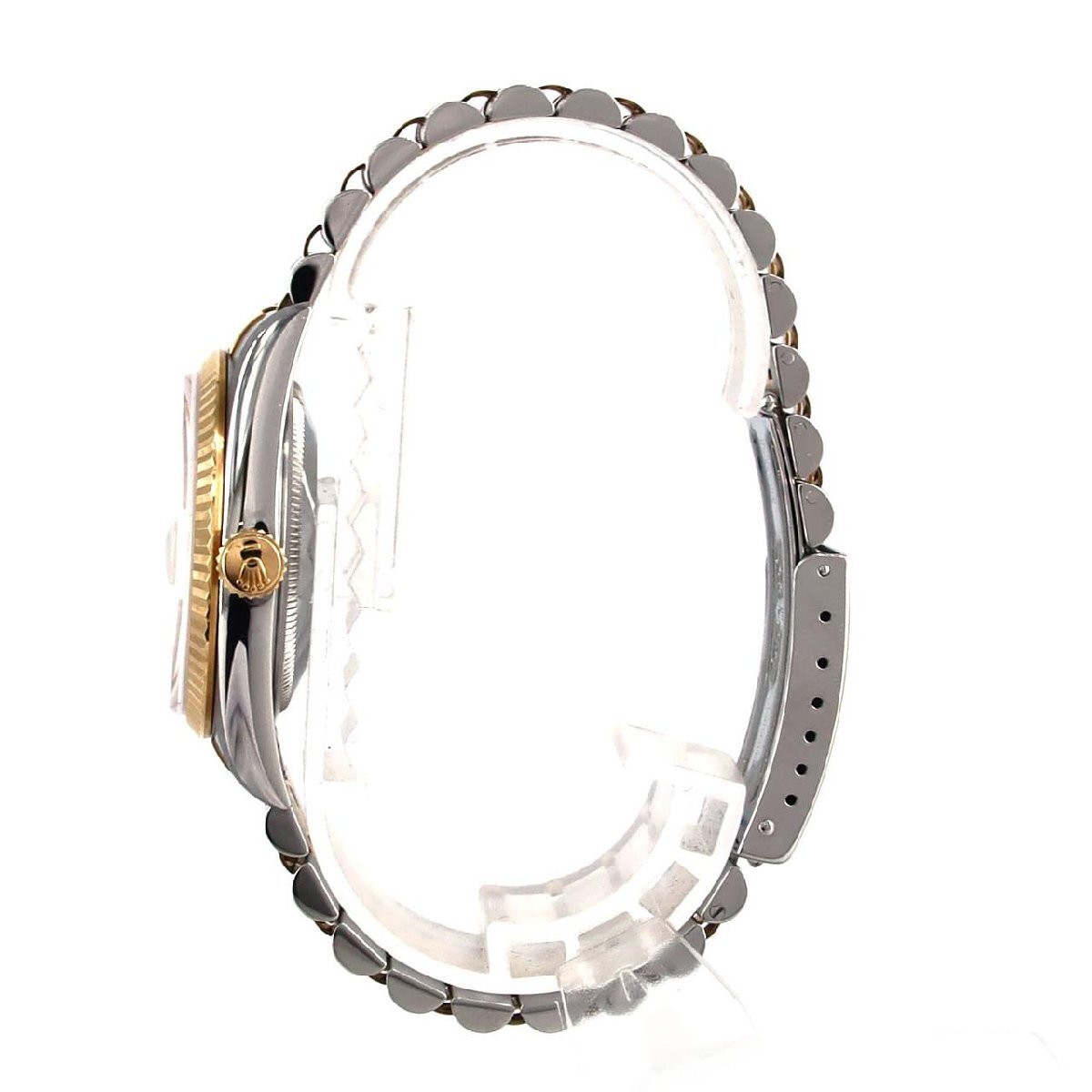 Yahoo!オークション - ロレックス デイトジャスト 16233G SSxYG 自動巻...