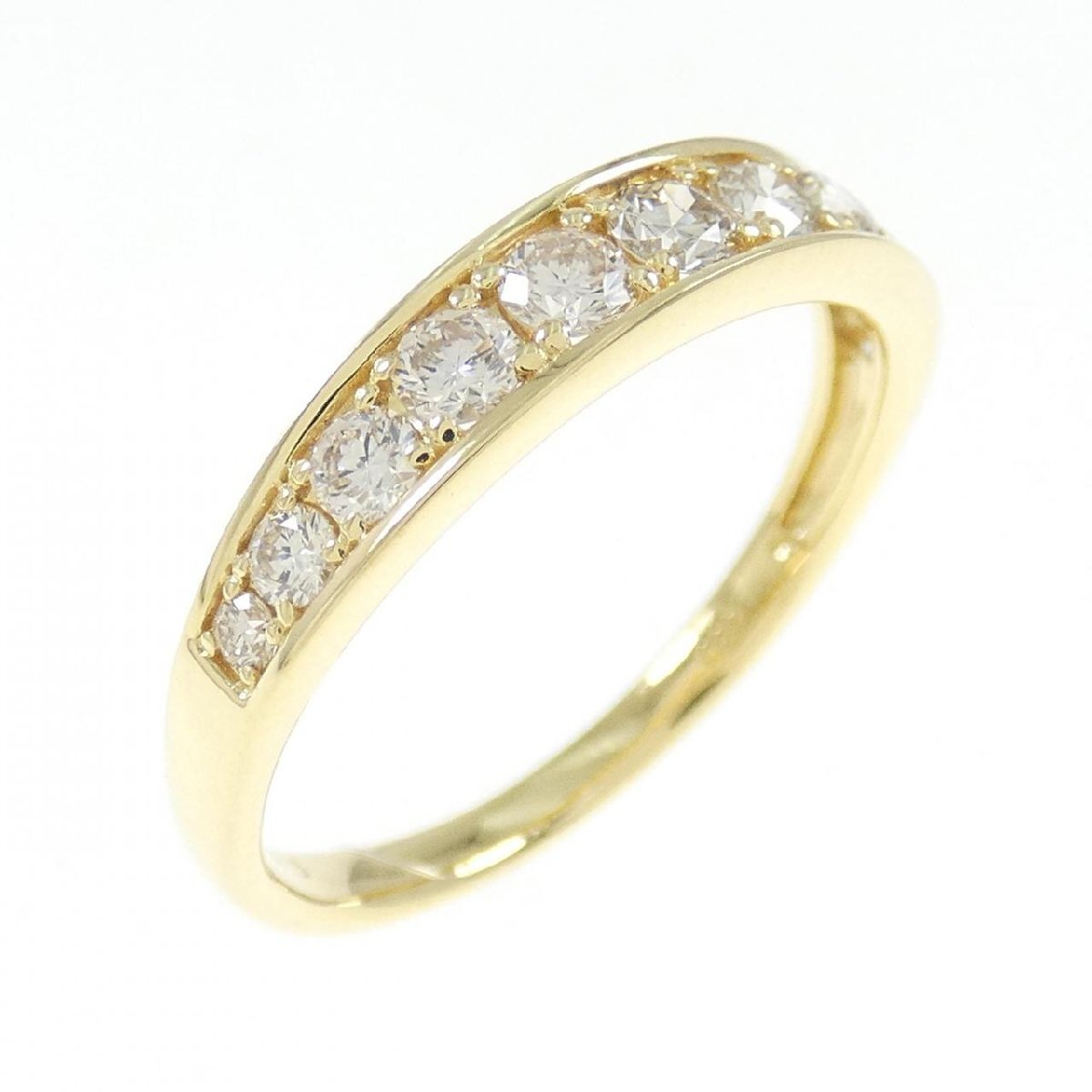 Yahoo!オークション - K18YG ダイヤモンド リング 0.50CT