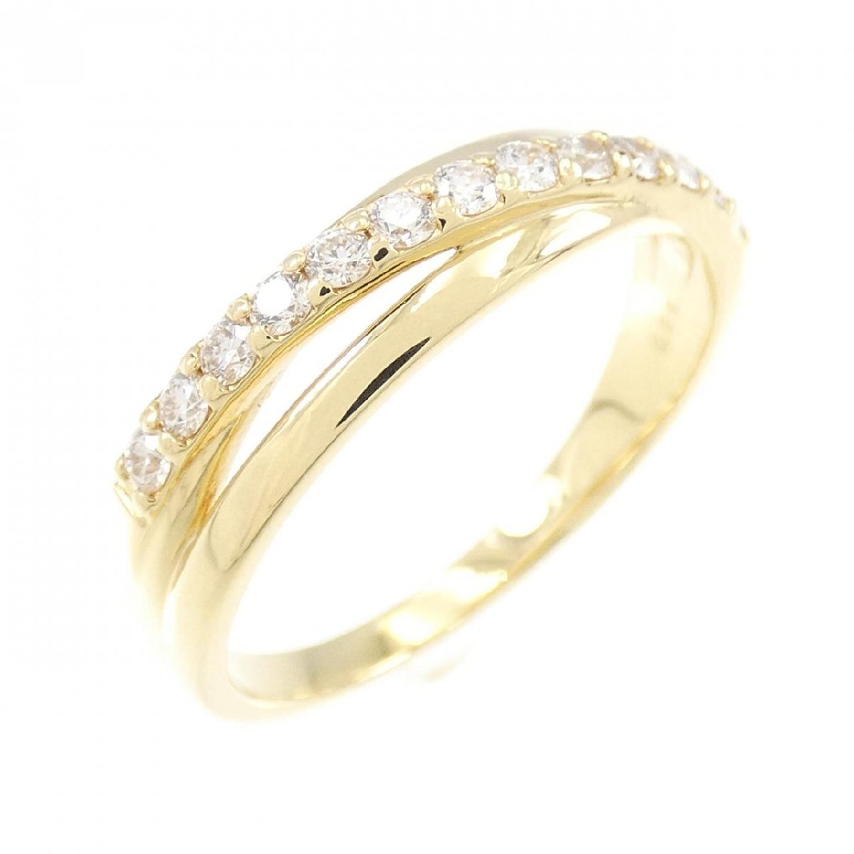 Yahoo!オークション - 【新品】K18YG ダイヤモンド リング 0.23CT