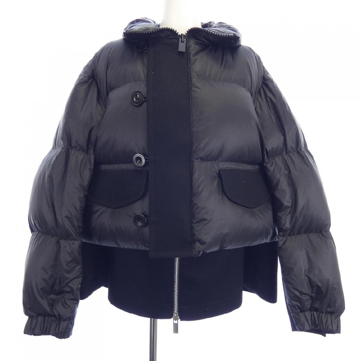 Yahoo!オークション - サカイ SACAI ダウンジャケット