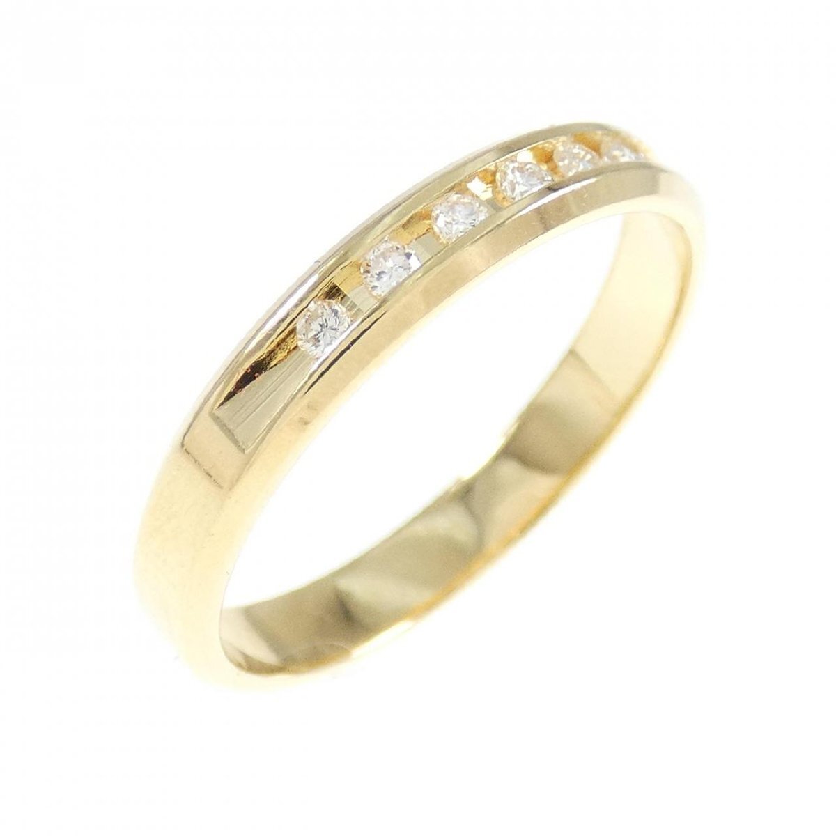 Yahoo!オークション - K18YG ダイヤモンド リング 0.09CT