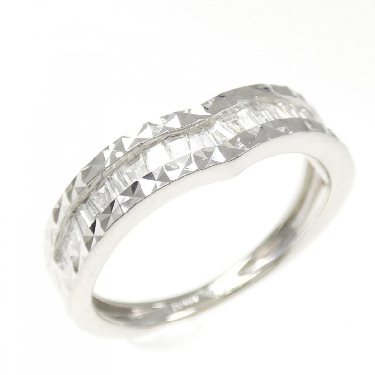 Yahoo!オークション - PT ダイヤモンド リング 0.3CT