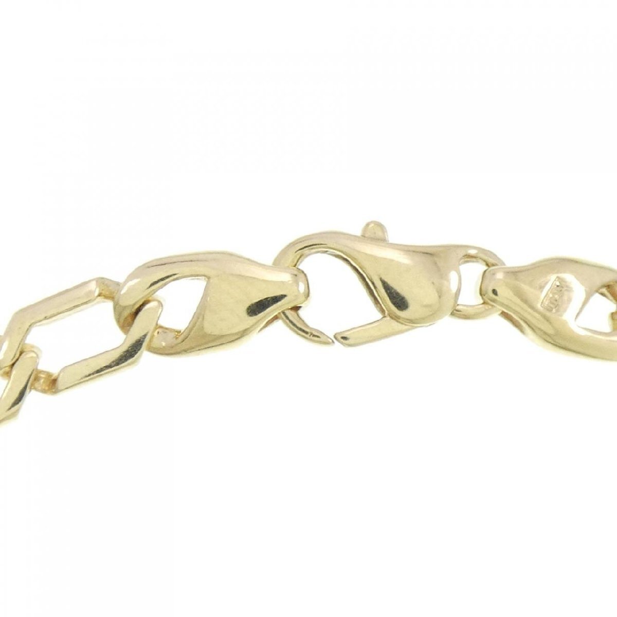 Yahoo!オークション - 750YG/750WG ブレスレット