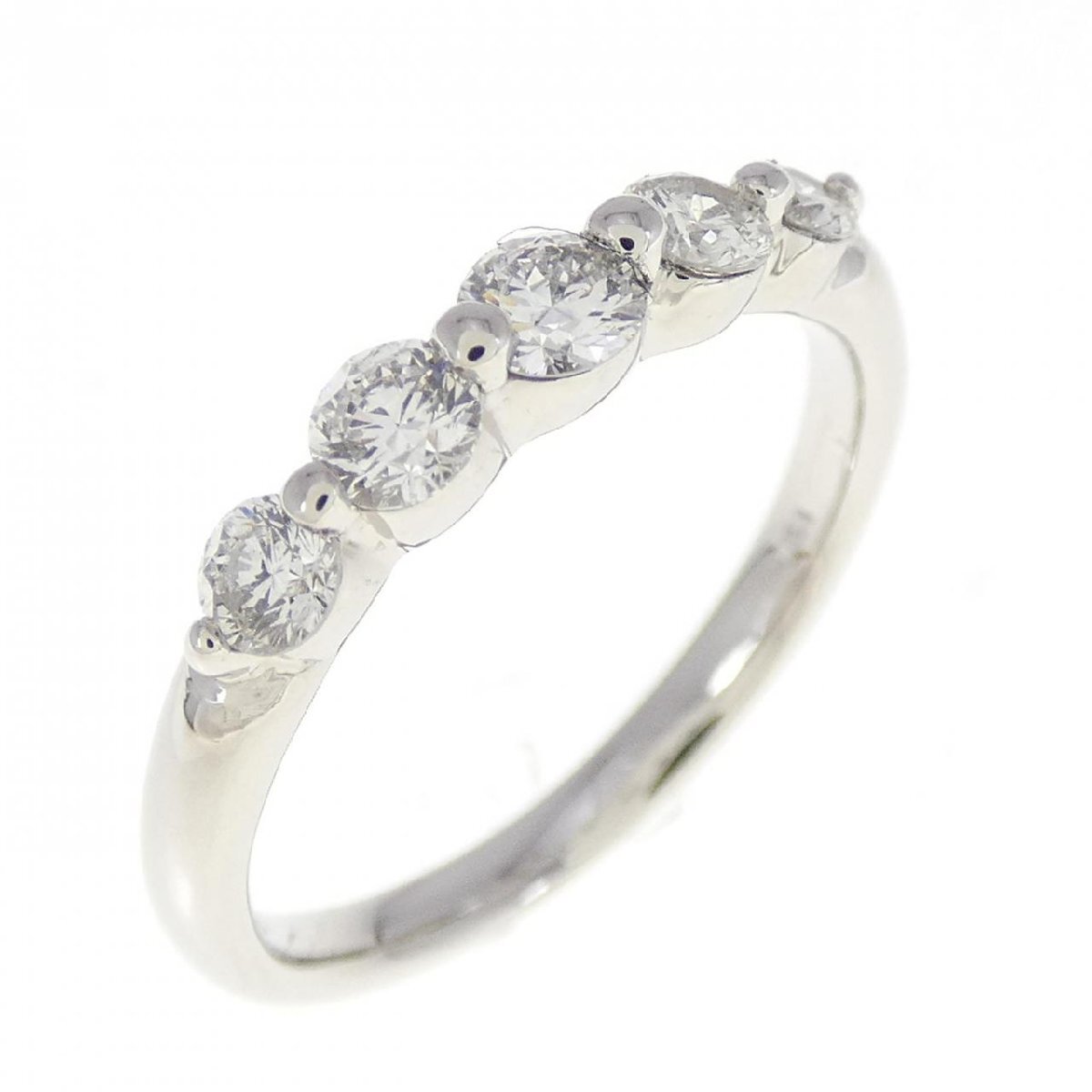 Yahoo!オークション - PT ダイヤモンド リング 0.51CT