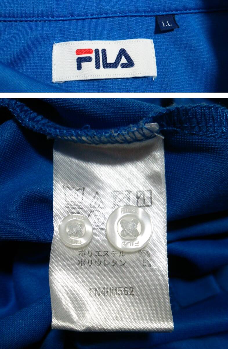 Yahoo!オークション - FILA GOLF フィラゴルフ 全て刺繍ロゴ ドライス...