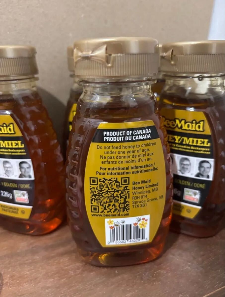 Yahoo!オークション - BeeMaid ハニー 6個セット1本あたり 226gカナダ...