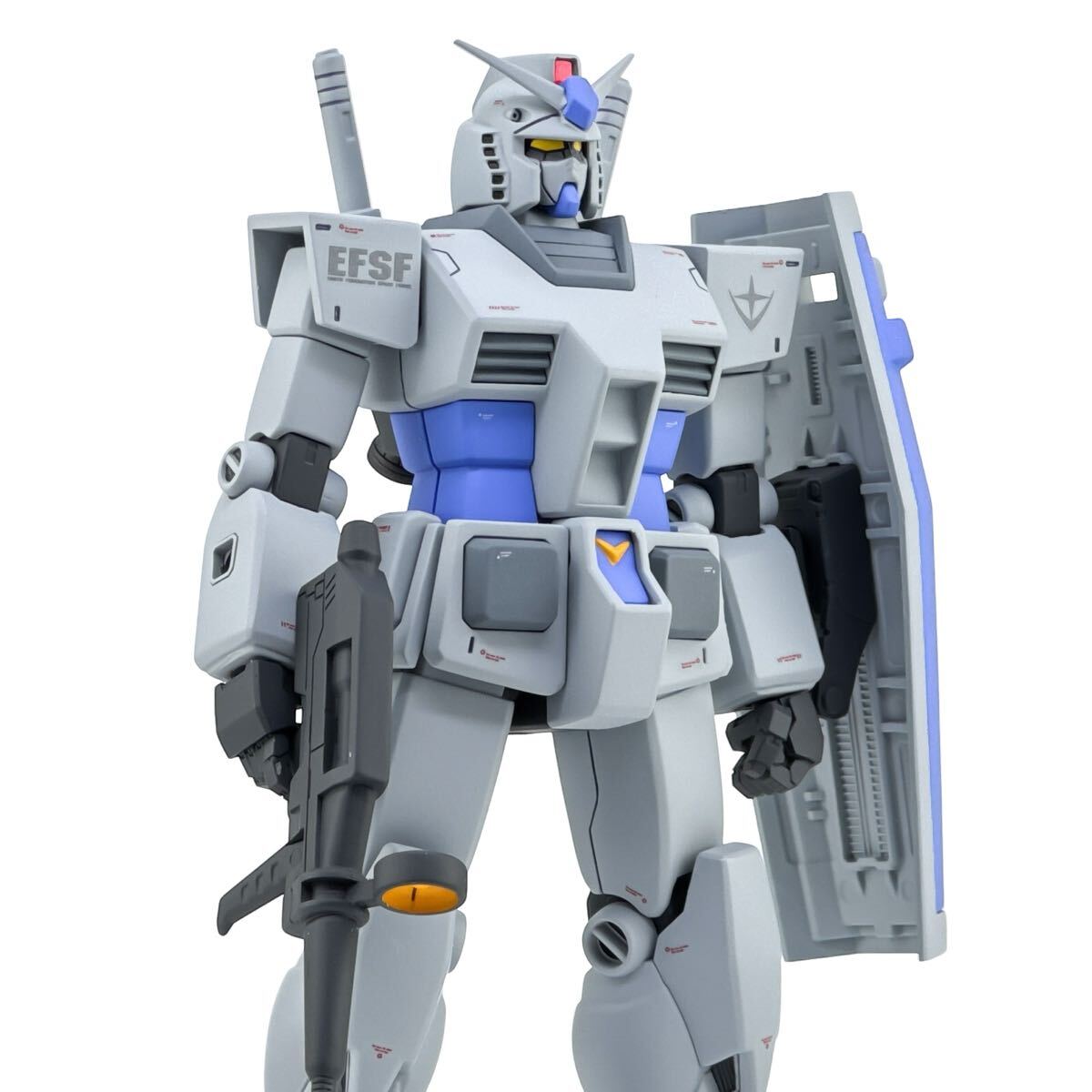 Yahoo!オークション - HG 1/144 RX-78-3 G3ガンダム 塗装済 完成品 ガ...