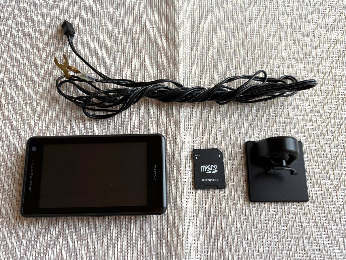 Yahoo!オークション - ユピテル SUPER CAT A310 GPS搭載レーダー探知...