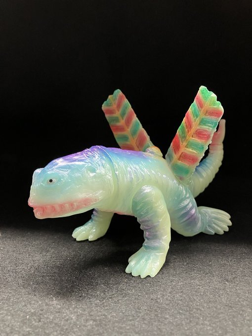 Yahoo!オークション - ヤモマーク ケムラー 蓄光 Yamomark ソフビ sofv...