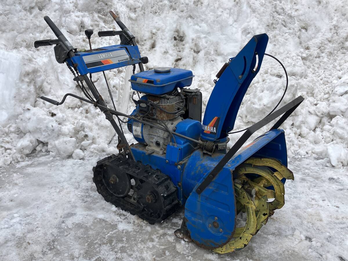 Yahoo!オークション - 札幌発 最落なし 【初爆OK 】除雪機 ヤマハ YSM5...