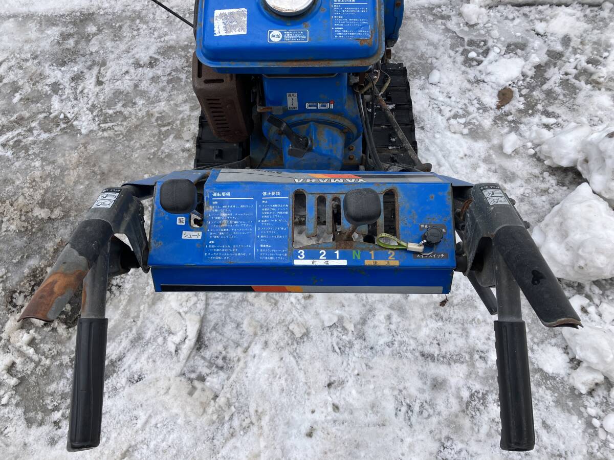 Yahoo!オークション - 札幌発 最落なし 【初爆OK 】除雪機 ヤマハ YSM5...