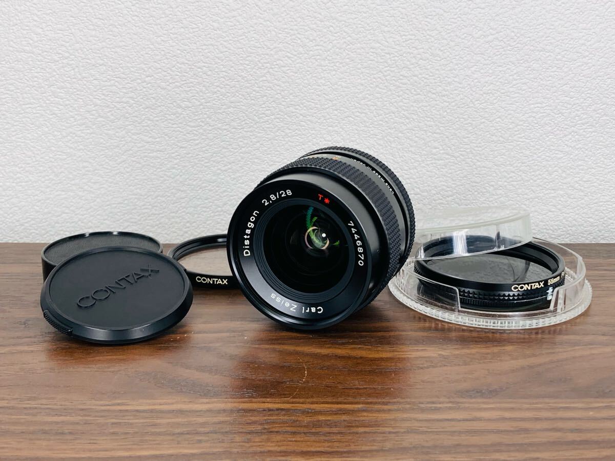 Yahoo!オークション - K207 コンタックス CONTAX Carl Zeiss Distagon ...