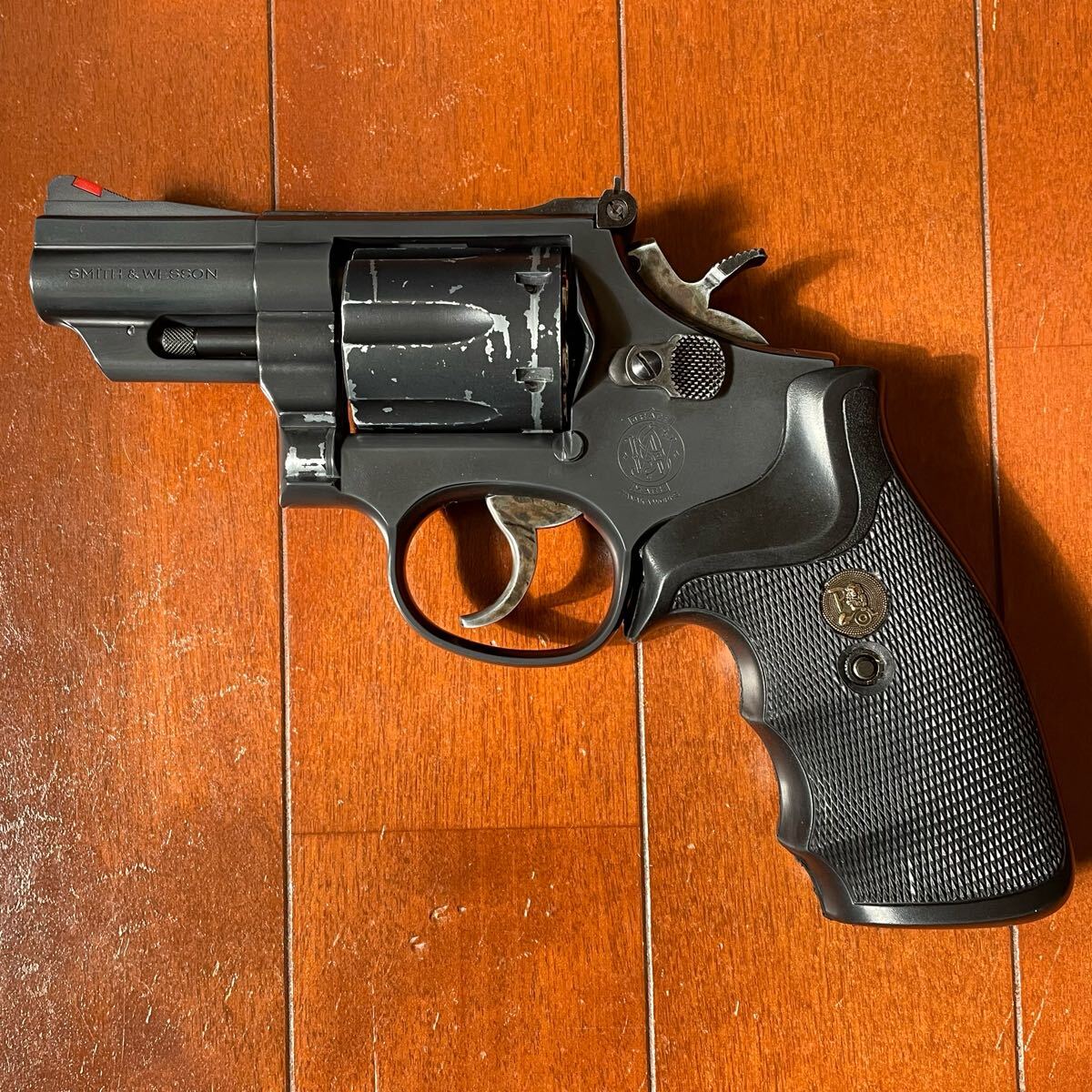 ジャンク タナカ S&W M19 2.5inch コンバットマグナム ペガサス パックマイヤー 塗装品 ガスガン ガスリボルバー ガスリボ 18禁 エアガン(ガスガン)｜売買されたオークション ...