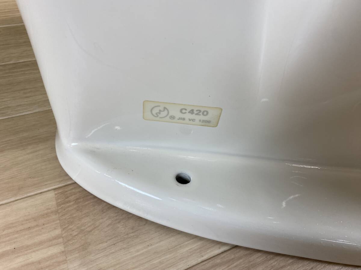 Yahoo!オークション - TOTO トイレ便器(床下排水) 洋式便器のみ「C420...