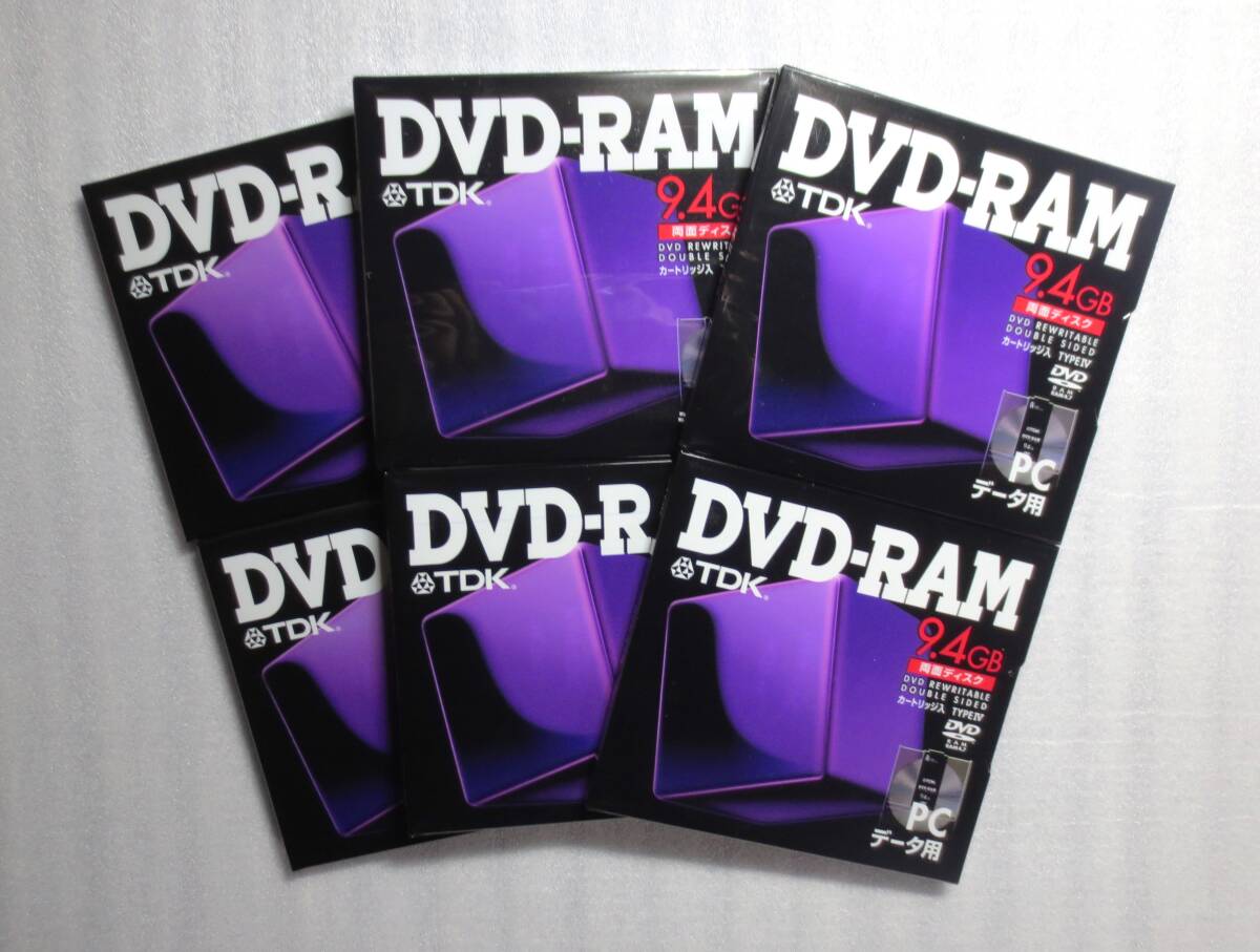 Yahoo!オークション - DVD-RAM TDK9.4GB 6枚組 新品未使用品 (No 3)