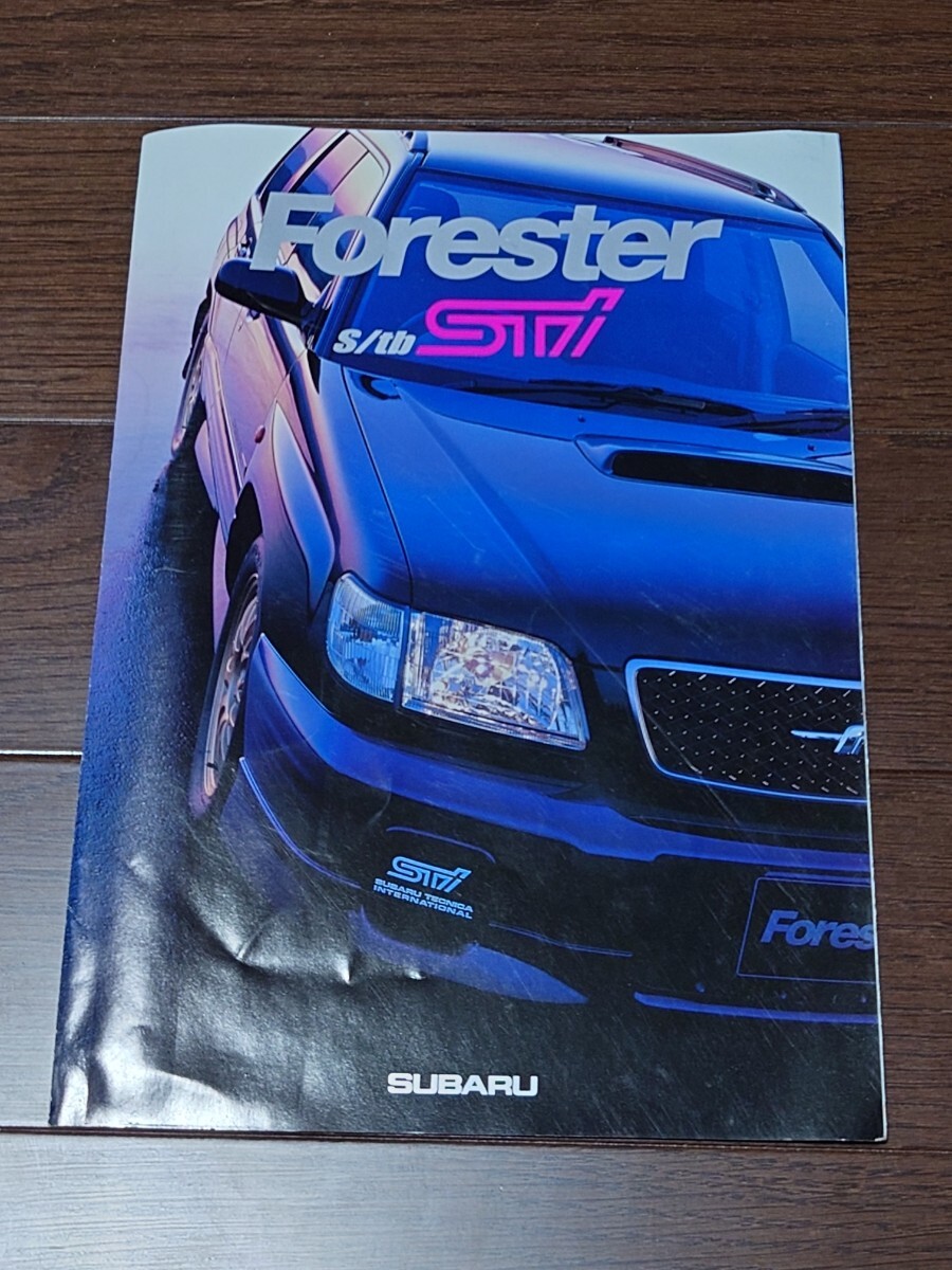 Yahoo!オークション - スバルフォレスターS/tb STiカタログ SF5