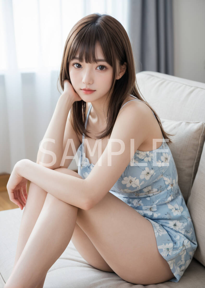 Yahoo!オークション - 【一点物・高画質A4ポスター】AI美女 写真 アー...