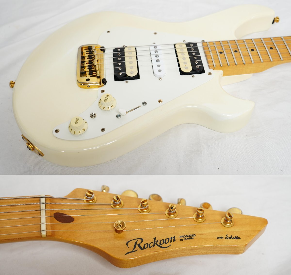 Yahoo!オークション - Rockoon by KAWAI RA-65 WHITE (改) ミディアム...
