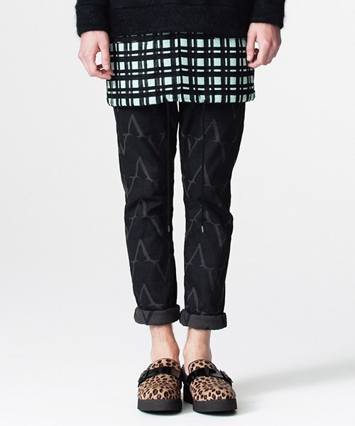 Yahoo!オークション - shareef シャリーフ DENIM JQ SKINNY PANTS ジャ...