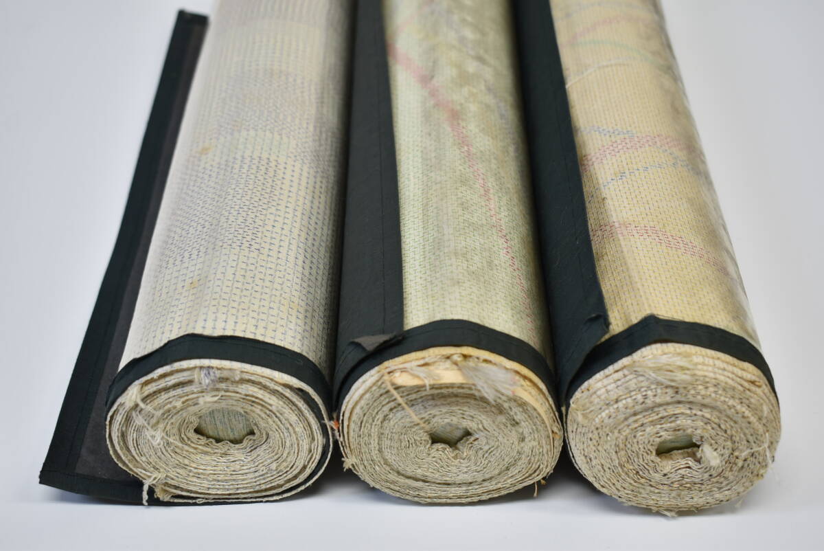 Yahoo!オークション - 【きものや】A98 美品 すべて正絹紬 着尺反物 手...