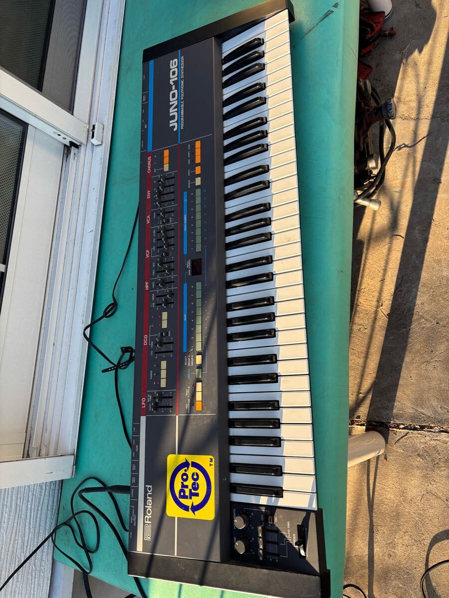 Yahoo!オークション - Roland ローランド キーボードjuno-106