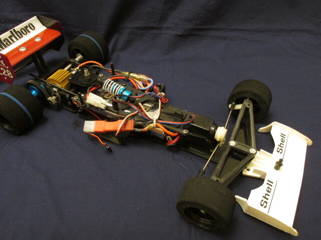 Yahoo!オークション - 【美品 タミヤ1/10 マクラーレンMP4/5B ホンダ F...